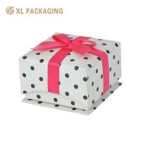 China Matt Lamination Watch Paper Box , Earrings Necklace Paper Gift Packaging Box With Lid for sale