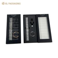 China Luxury Black Paper Watch Box with Custom Logo Printing for sale
