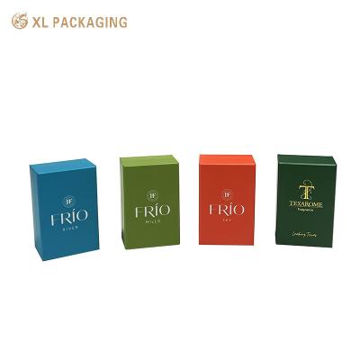 China XL Packaging Custom Packaging Box Factory High End Luxury Perfume Hard Gift Box With EVA For 100ml 50ml 30ml Full Color Printing Art Paper Card Board for sale