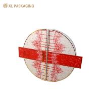 China XL Packaging Custom Printed Cosmetic Boxes Customized Silver Gold Color Empty Paper Packaging Collection Box Half Round Shape Design For Cosmetic for sale