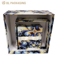 China Ribbon-Tied Custom Printed Cardboard Gift Box Set for Shoe Packaging and Candy for sale