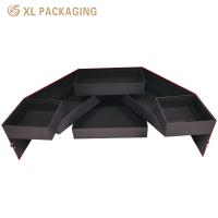 China XL Packaging Custom Packaging Box Factory Customized Logo Rotatable Food Storage Box With Metal Lock For Ornament Gift Collection Matte Capping for sale
