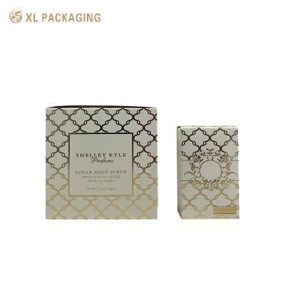 China 350gsm Custom Folding Cosmetic Box for Skincare Cream for sale