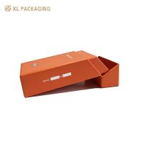 China Hinged Lid Rigid Box with Angled Opening Design and Pantone Color Printing for Luxury Cigarette Paper Packaging for sale