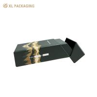 China Custom Logo Perfume Packaging Box with Diagonal Flap Design and Pantone Color Printing UV Spot Finish for sale