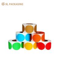 China XL Packaging Custom Paper Sticker Label Customized Designs Rectangle Waterproof Double Sided Printing Label Stickers for Water Bottle Package Packaging Labels for sale