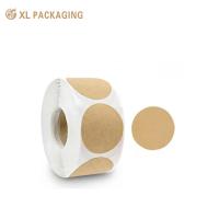 China XL Packaging Custom Paper Sticker Label Customized Designs Rectangle Waterproof Double Sided Printing Label Stickers for Water Bottle Package Packaging Labels for sale
