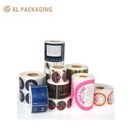 China XL Packaging Custom Paper Sticker Label Customized Designs Rectangle Waterproof Double Sided Printing Label Stickers for Water Bottle Package Packaging Labels for sale