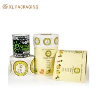China XL Packaging Custom Paper Sticker Label 5000pcs Roll Customized Designs Wedding Stickers Round Floral Decoration for Scrapbooking for sale