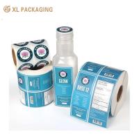 China XL Packaging Custom Paper Sticker Label Rectangle Waterproof Package Vinyl Label Stickers for Personalized Perfume Bottles for sale