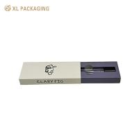China XL Packaging Custom Packaging Box Factory 350gsm White Kraft Paper Embossed Card Paper Cosmetic Box Packaging for Perfume OEM Accepted for sale
