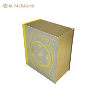 China XL Packaging Custom Packaging Box Factory Luxury Skin Care Advent Calendar Box Classic Collector's Book Design With Gold Foil Logo For Christmas for sale