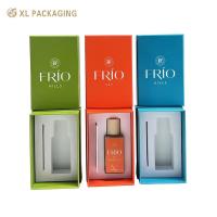 China XL Packaging Custom Packaging Box Factory Premium Perfume Paper Box 3 Parts Lid and Base Perfume Gift Box Vibrant Color Automated Production with EVA Inner Tray for sale