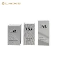China XL Packaging Custom Printed Cosmetic Boxes Cosmetic Kraft Paper Gift Box Black Gold Foil Magnet Cosmetic Box Packaging With EVA Inserts for sale