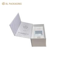 China XL Packaging Custom Printed Cosmetic Boxes Cosmetic Kraft Paper Gift Box Black Gold Foil Magnet Cosmetic Box Packaging With EVA Inserts for sale