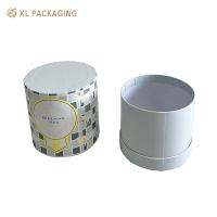 China Custom Personality Design Cosmetic Essential Oils Skin Care Paper Tube Packaging Box Silver Foil Candle Paper Tube for sale