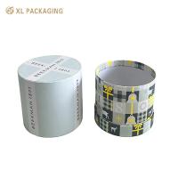 China Custom Personality Design Cosmetic Essential Oils Skin Care Paper Tube Packaging Box Silver Foil Candle Paper Tube for sale