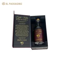 China XL Packaging Custom Packaging Box Factory Custom Wine Paper Box Gold Foil Magnetic Closure Wine Boxes Single Champagne Glass Wine Bottle Gift Box Packaging for sale