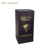 China XL Packaging Custom Packaging Box Factory Custom Wine Paper Box Gold Foil Magnetic Closure Wine Boxes Single Champagne Glass Wine Bottle Gift Box Packaging for sale