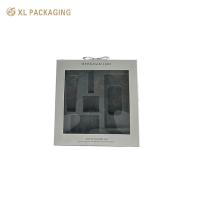 China XL Packaging Custom Printed Cosmetic Boxes Luxury Custom Gift Box Cosmetic Skin Care Packaging Cardboard Paper Boxes  Lid And Base Paper Box With Window for sale