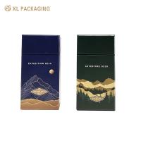 China Colorful Printed Cigarette Box Matt Finishing Gift Box Flip Lid Paper Packaging Box For Gifts for sale