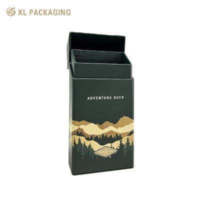 China Colorful Printed Cigarette Box Matt Finishing Gift Box Flip Lid Paper Packaging Box For Gifts for sale