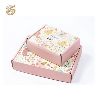 China Eco-Friendly Mailing Shipping Boxes Custom Logo Corrugated Paper Box Matt Postal Mailer Box for sale