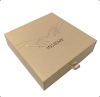 China Hard Rigid Paper Wine Packaging Box Luxury Cardboard Drawer Box Customized for sale