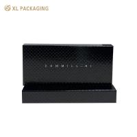China XL Packaging Custom Custom Gift Box Packaging Factory Custom Lid and Base Box 2 Piece Black Gift Box Cardboard Rigid Paper Box Packaging for sale