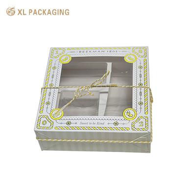 China Shiny Sliver Foil Cosmetic Window Packaging Boxes Folding Paper Box For Hand Cream Gifts for sale