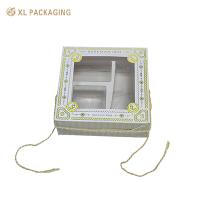 China Shiny Sliver Foil Cosmetic Window Packaging Boxes Folding Paper Box For Hand Cream Gifts for sale