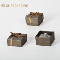 China Luxury Custom Jewelry Box Paperboard Jewelry Packaging Box Custom Black Box For Gift Watches Rings Earrings for sale
