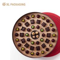 China Customized Chocolate Packaging Box with Lid and Sponge Insert Rigid Kraft Gift Box for sale