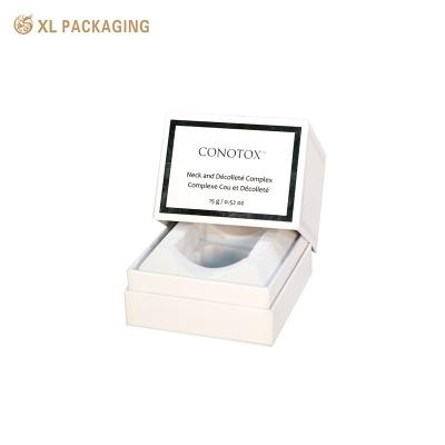 China Luxury Custom Cosmetic Box Shockproof Foam Insert Transparent Window Easy Unboxing Design Protect Fragile Products Elevate Unboxing For Beauty Enthusiasts for sale