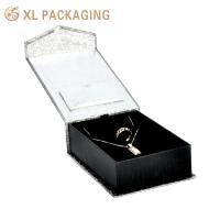 China XL Packaging High-End Jewelry Box Supplier Custom Logo Rigid Structure Magnetic Closure More for sale
