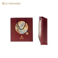 China XL Packaging Eco Friendly Color Single Bottle Cardboard High Grade Packing Custom Logo Recycled Gift Wine Carrier Tote Bag for sale