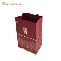 China XL Packaging Fashion Luxury Special Paper Purse Handbags Red Jewelry Necklace Bracelet Earing Packaging Box Gift Bags for sale
