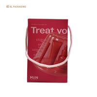 China XL Packaging  Printed Cosmetic Foldable Card Box Custom Printed Cardboard Paper Packing Color Folding Cosmetics Packaging Makeup Set Cosmetic Box With Logo Printing for sale