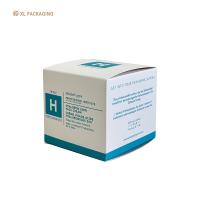 China XL Packaging  Printed Cosmetic Foldable Card Box Manufacture Luxury White Card Paper Box Skincare Packaging Custom Logo Eco Friendly for Skincare Cosmetics Packaging for sale