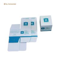 China XL Packaging  Printed Cosmetic Foldable Card Box Manufacture Luxury White Card Paper Box Skincare Packaging Custom Logo Eco Friendly for Skincare Cosmetics Packaging for sale