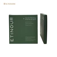 China Recyclable Kraft Foldable Drawer Gift Box Custom Die Cut Insert For Skincare Packaging for sale