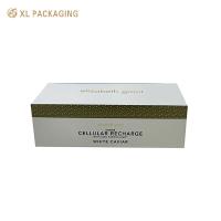 China Custom Printed All-in-One Foldable Skincare Mailer Box Flat Shipment Corrugated Packaging Box Matte Lamination Hot Stamping Gold Logo for sale