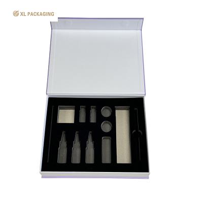 China Empty Magnetic Gift Box with Foam Insert for Skincare Sets – Premium Cosmetic Packaging Box with Magnetic Closure and Pantone Printing for sale