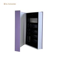 China Empty Magnetic Gift Box with Foam Insert for Skincare Sets – Premium Cosmetic Packaging Box with Magnetic Closure and Pantone Printing for sale
