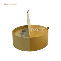 China Custom Printed Half-Round Cosmetic Box with Magnetic Closure for Luxury Perfume and Skincare Packaging for sale