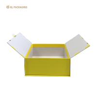 China Luxury Double-Door Cosmetic Gift Box with Magnetic Closure and Custom Foil Logo for Premium Branding for sale