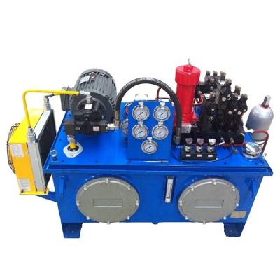 China Customized Black Hydraulic Power Unit for Amusement Rides and Field Maintenance Repair for sale