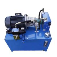 China Hydraulic Power Units Non-standard Single Phase High Pressure Lifting System Station for sale
