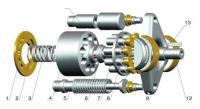 China Fucheng Rexroth A10vo Series A10VSO28DFR/31R PPA12N00 Displacement 280cm3 Piston Pump for sale