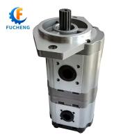 China Standard 20cc 20cc Aluminum Hydraulic Gear Pump Double Pump for Machinery from Fucheng for sale